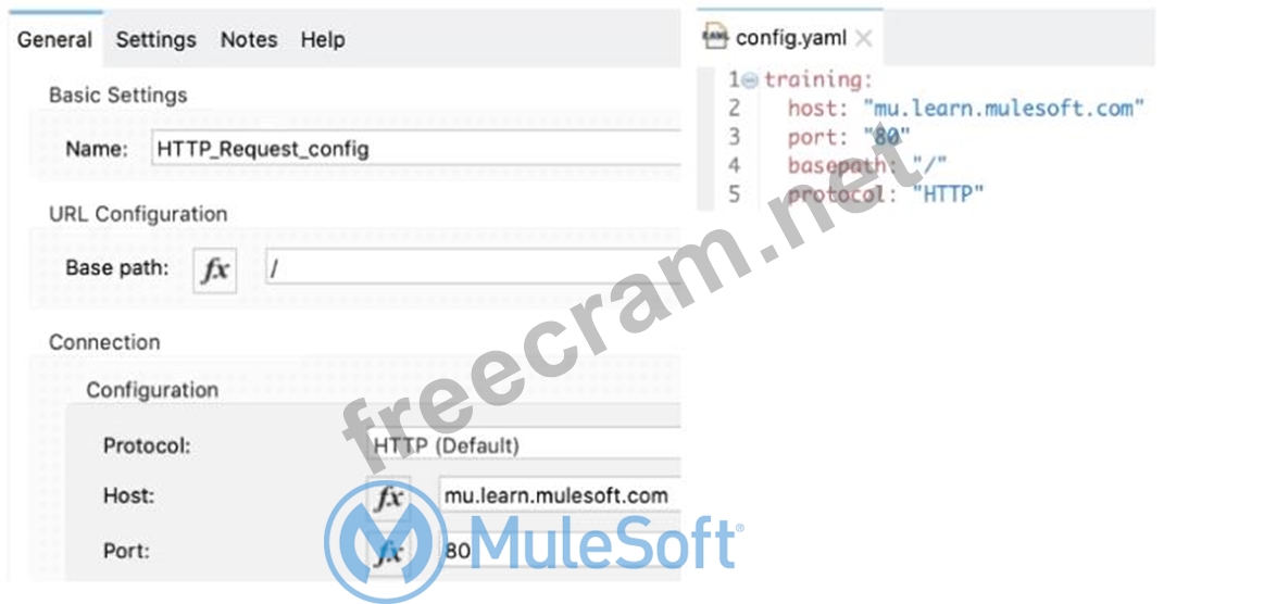MCD-Level-1 Exam Dumps | Refer to the exhibits. (Exhibit) A Mule ...